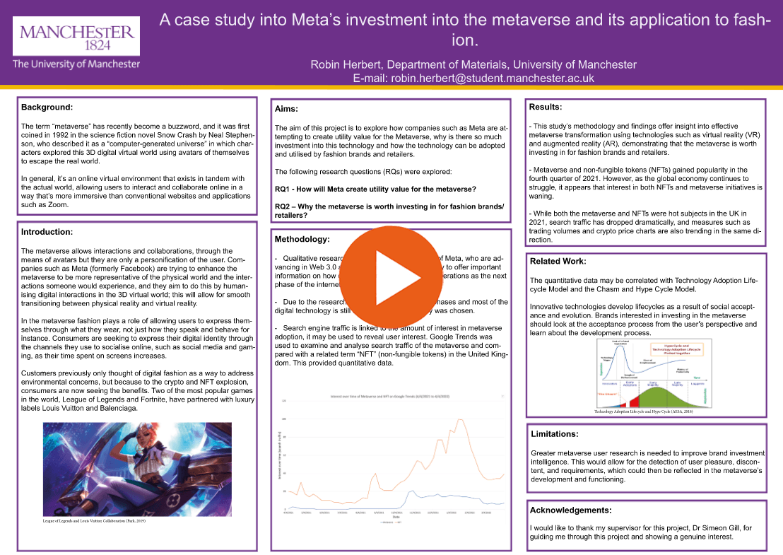Technology Project: Robin Herbert - FBT Graduate Showcase 2025