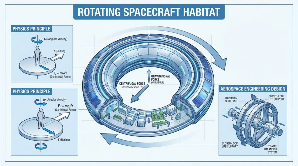 Synthetic Gravity Systems for Deep-Space Habitats: The Engineering Race ...